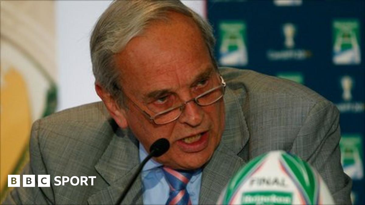 Rugby Football Union chairman Martyn Thomas stands down - BBC Sport