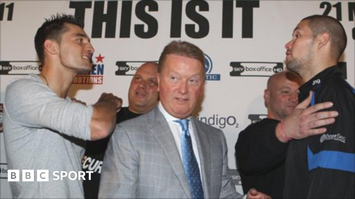 Nathan Cleverly and Tony Bellew showdown confirmed - BBC Sport