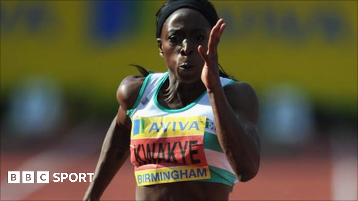 British sprinters Kwakye & Chambers qualify for Worlds - BBC Sport