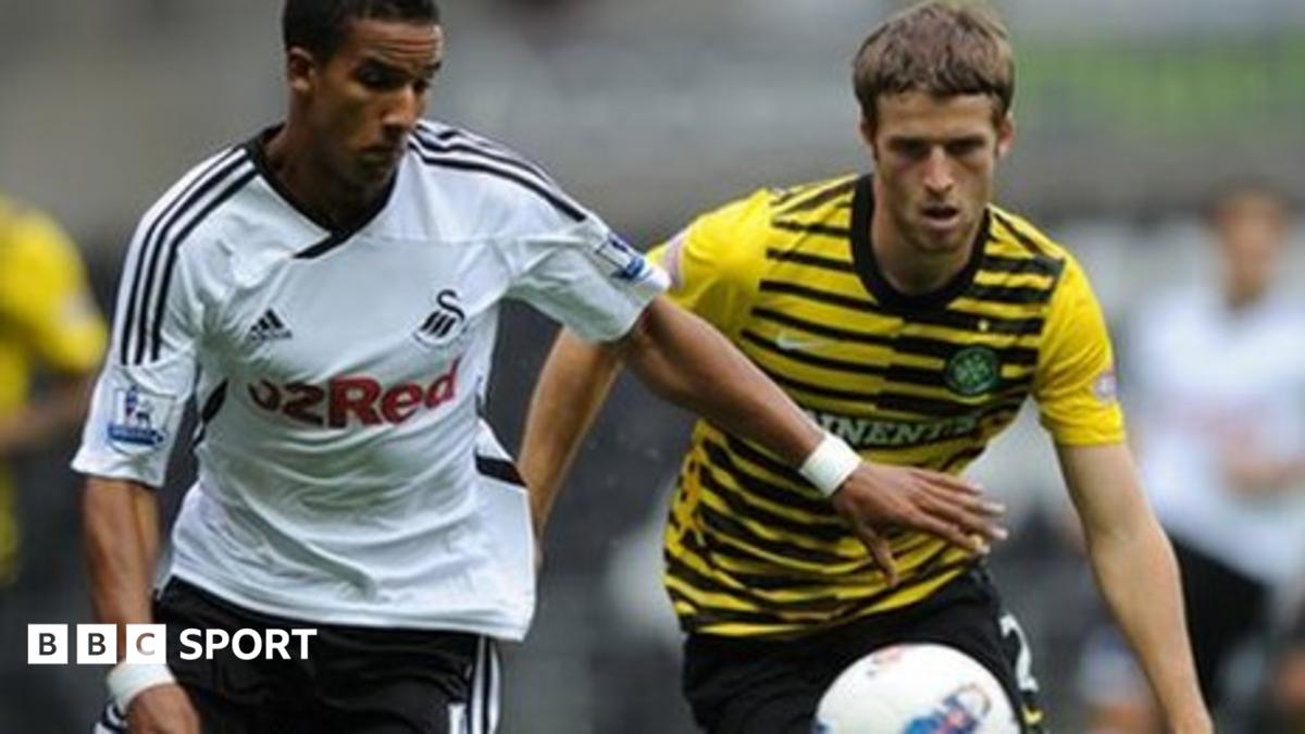 Swansea City 2-0 Celtic - BBC Sport