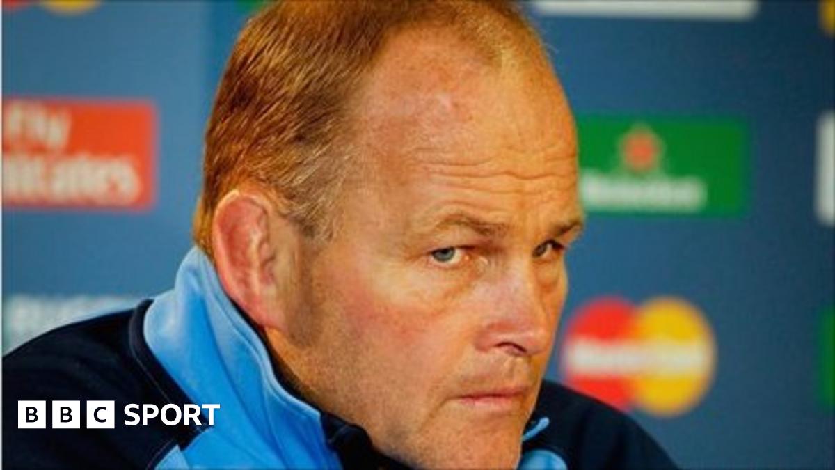 Rugby World Cup: Andy Robinson relieved to beat Romania - BBC Sport