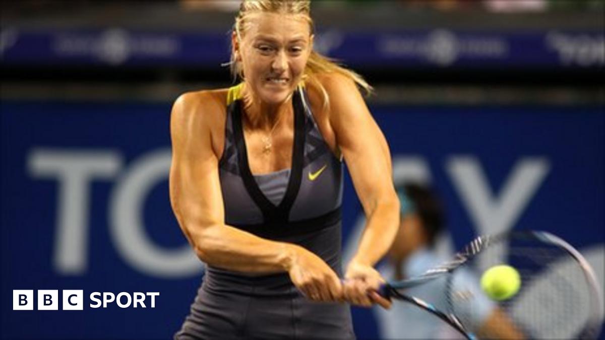 Maria Sharapova returns to form with Tokyo win - BBC Sport