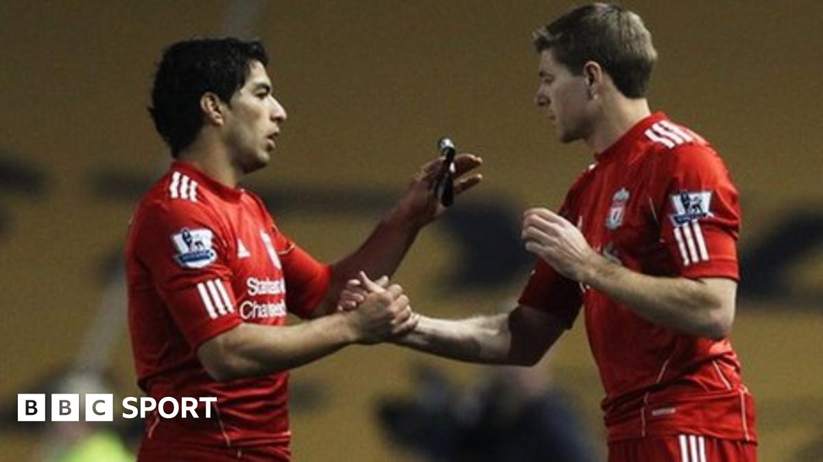 Steven Gerrard welcomes Luis Suarez's return to Liverpool side - BBC Sport
