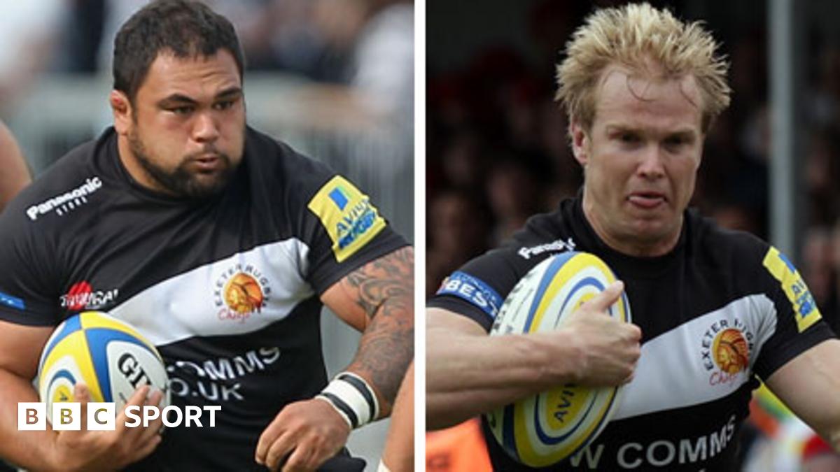 Exeter's Hoani Tui and Jason Shoemark sign two-year deals - BBC Sport