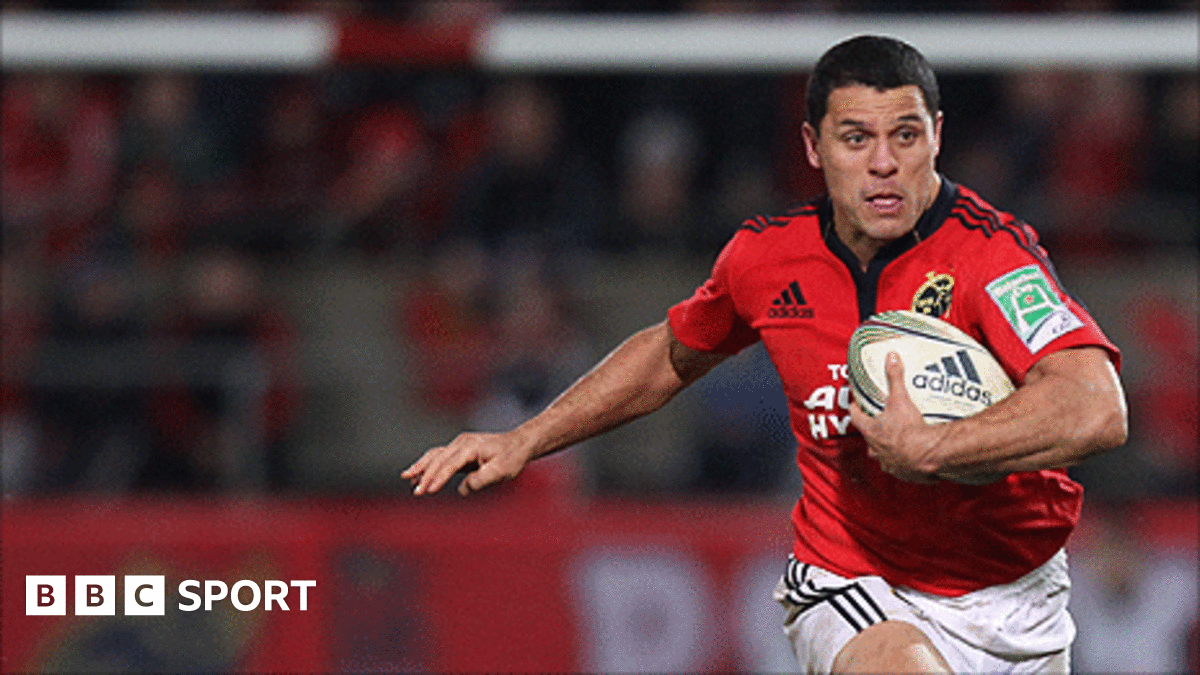 Former All Black Doug Howlett extends Munster contract - BBC Sport