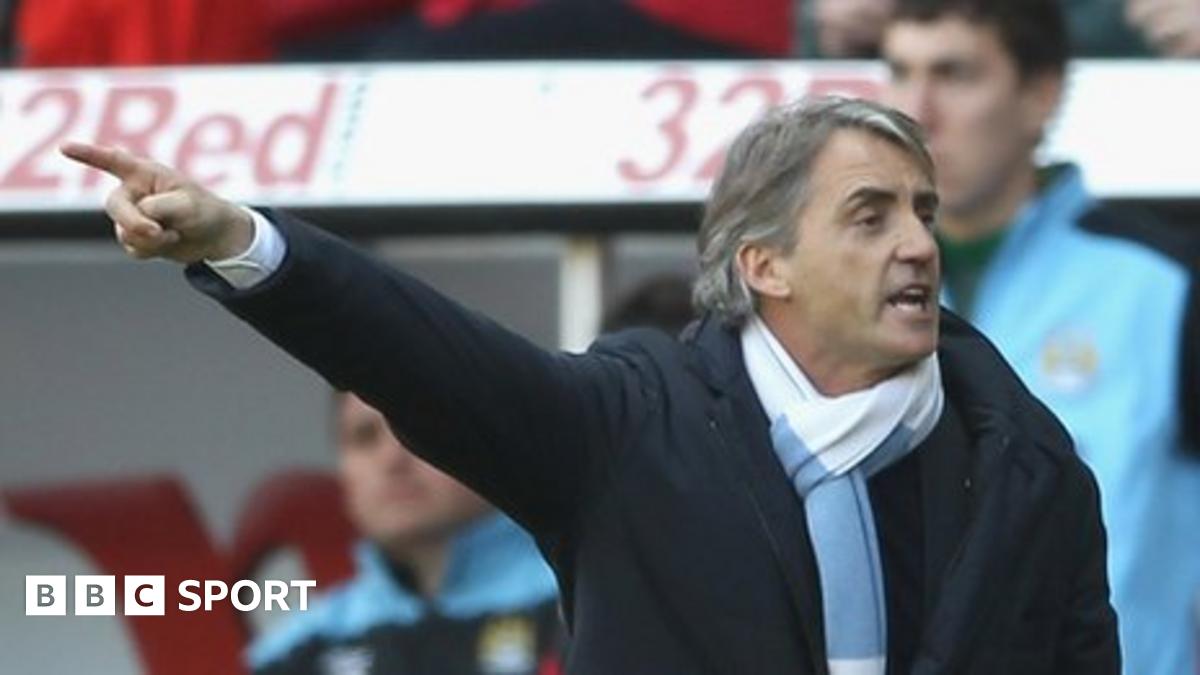 Carlos Tevez set for Man City bench - Roberto Mancini - BBC Sport