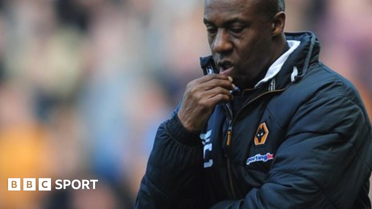 Wolves manager Terry Connor devastated by relegation - BBC Sport