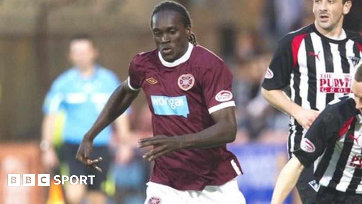 Ugandan David Obua on his way out at Hearts - BBC Sport