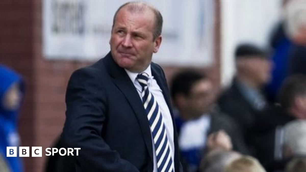 Manager Gus MacPherson leaves Queen of the South - BBC Sport