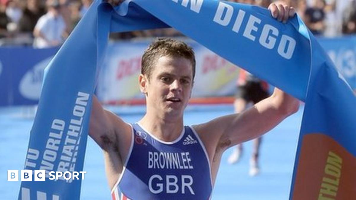GB's Jonny Brownlee and Helen Jenkins win in San Diego - BBC Sport