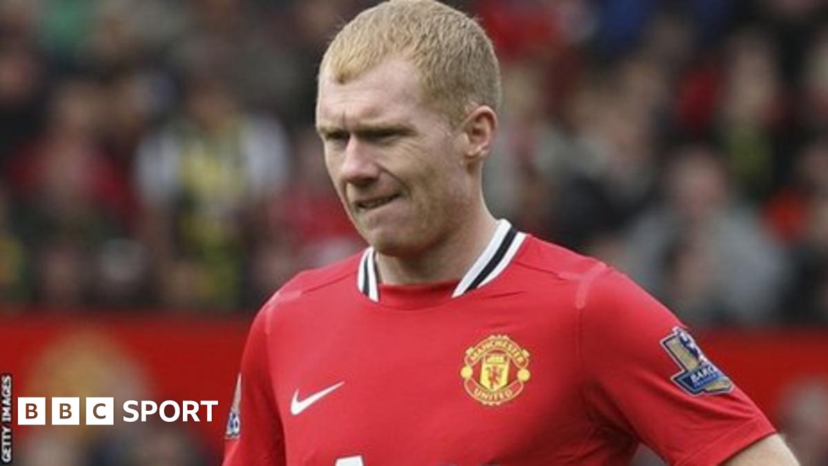 Paul Scholes signs new one-year Manchester United contract - BBC Sport