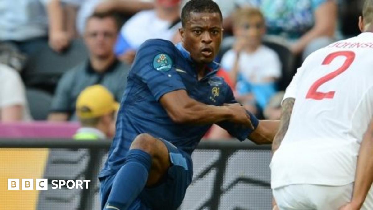 Euro 2012: England played like Chelsea, says Patrice Evra - BBC Sport