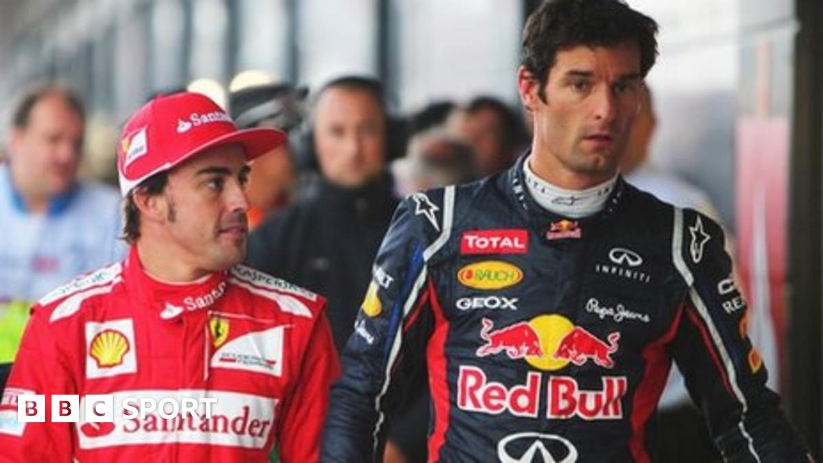 British GP: Fernando Alonso main title rival says Mark Webber - BBC Sport