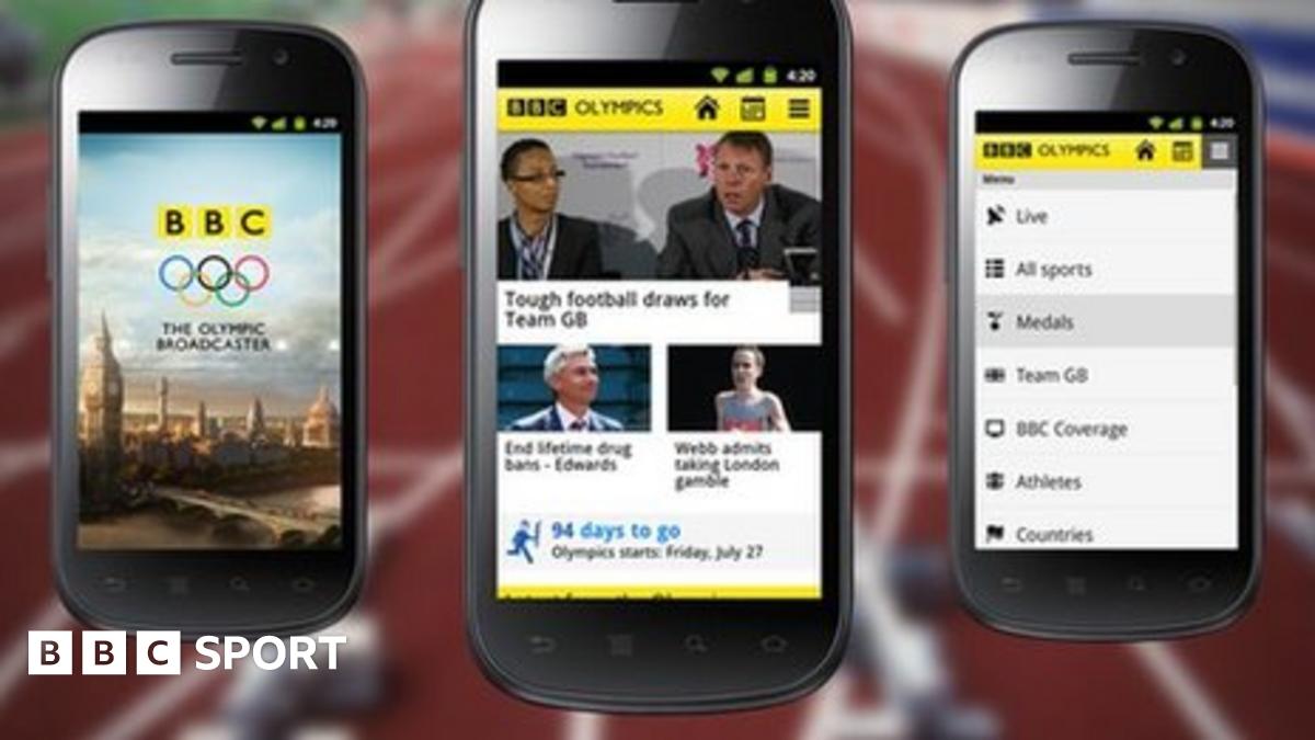 Follow Olympics using BBC Sport app - BBC Sport
