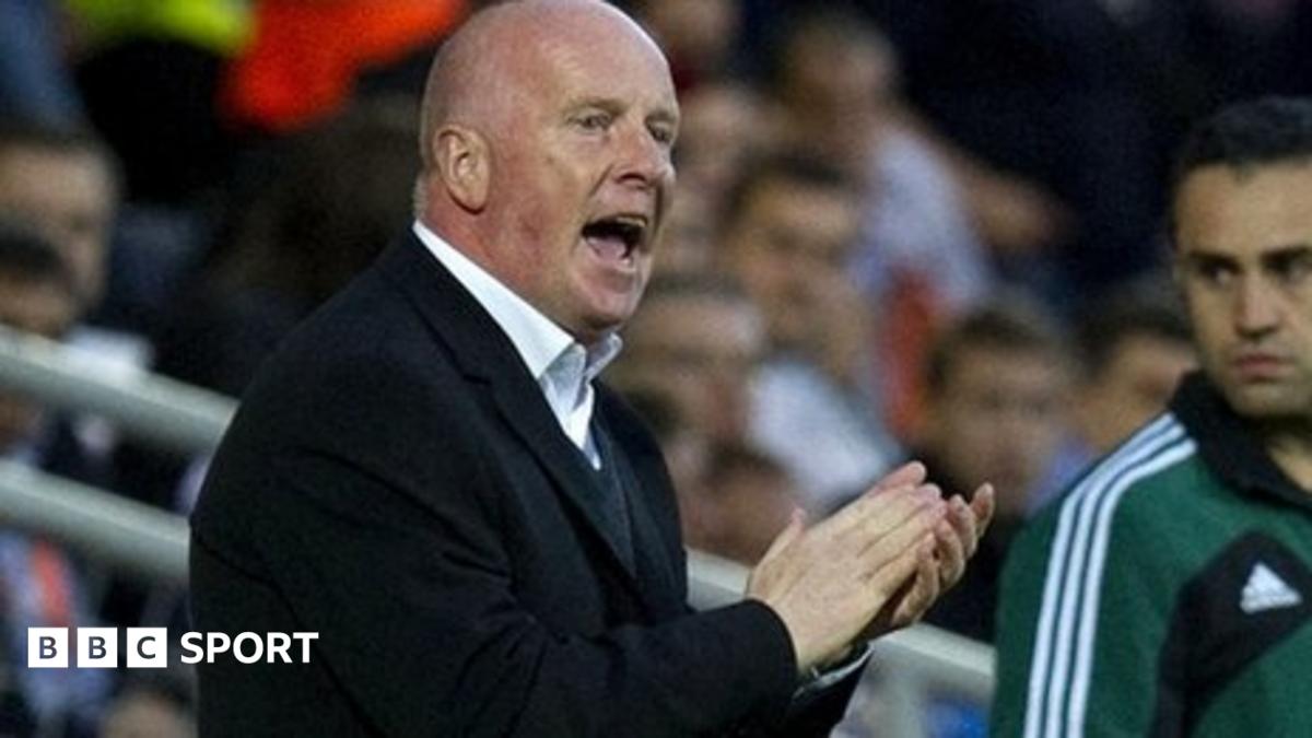 Manager Peter Houston says Dundee United can win in Moscow - BBC Sport