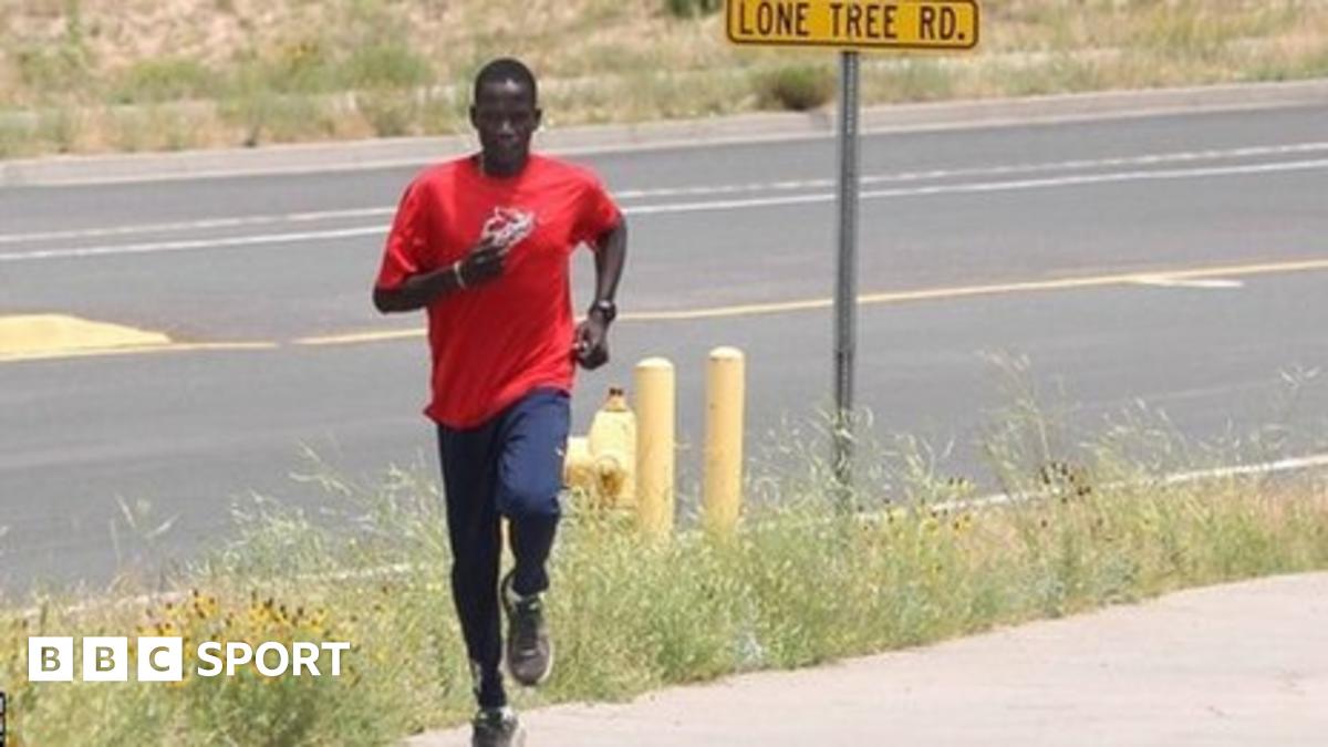 Olympic marathon: Guor Marial, running for the world - BBC Sport