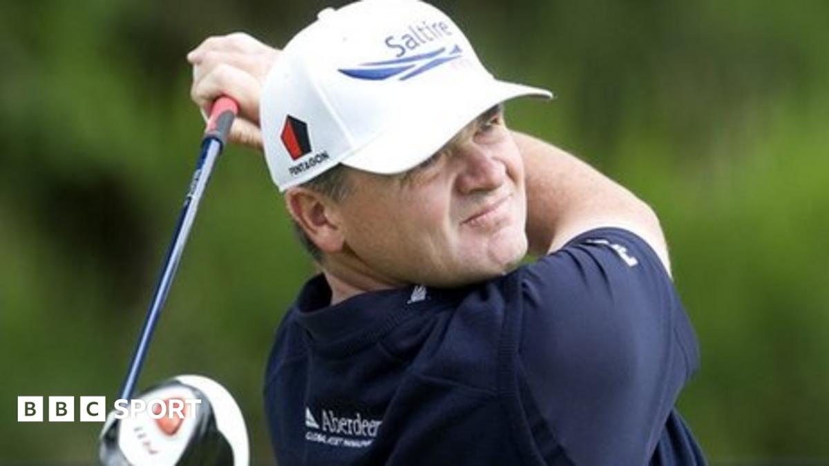 Johnnie Walker Championship: Lawrie leads at Gleneagles - BBC Sport
