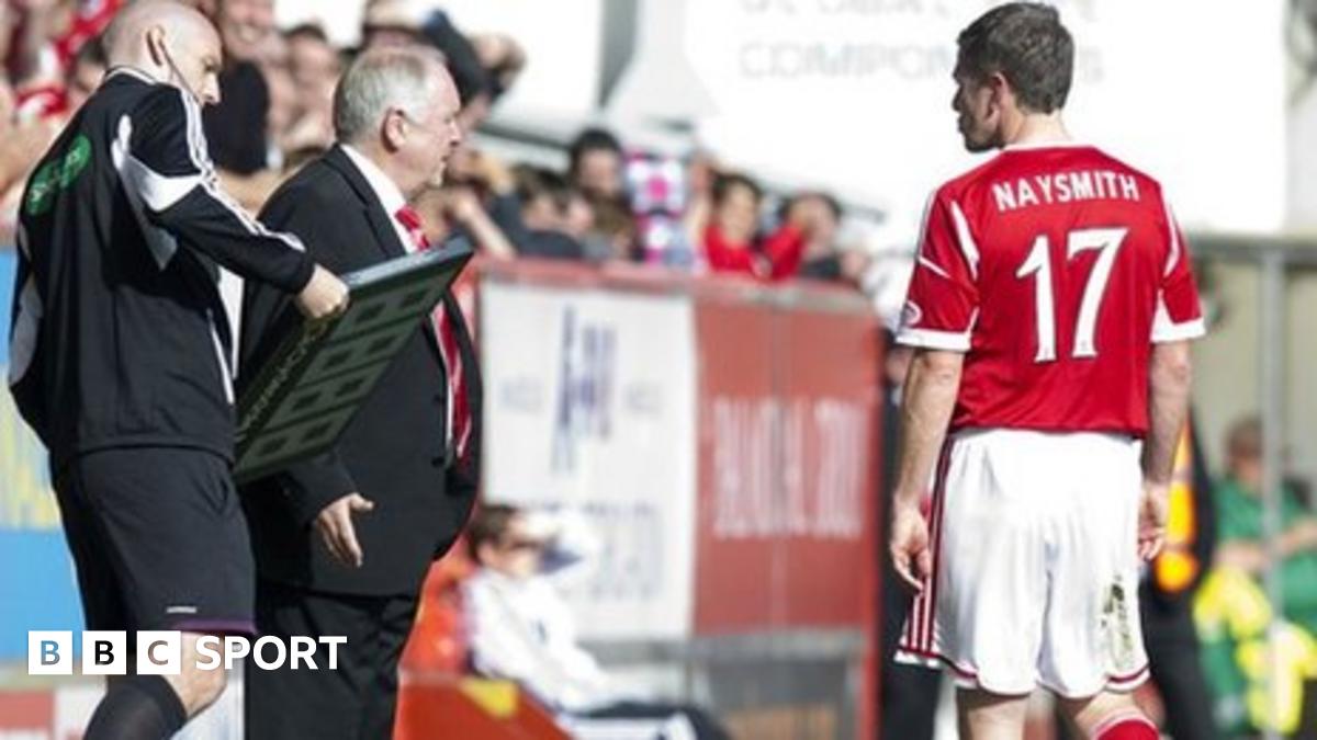 Gary Naysmith injury concern for Aberdeen boss Craig Brown - BBC Sport