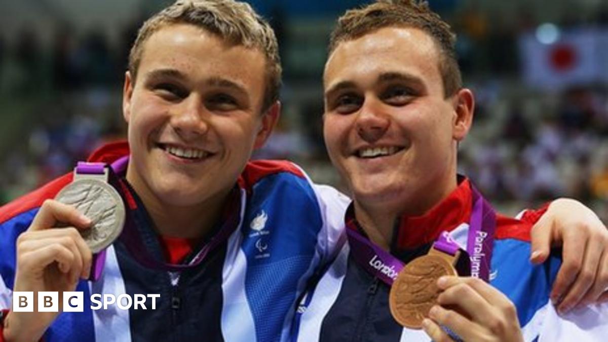 Paralympics 2012: Oliver and Sam Hynd win swimming medals - BBC Sport