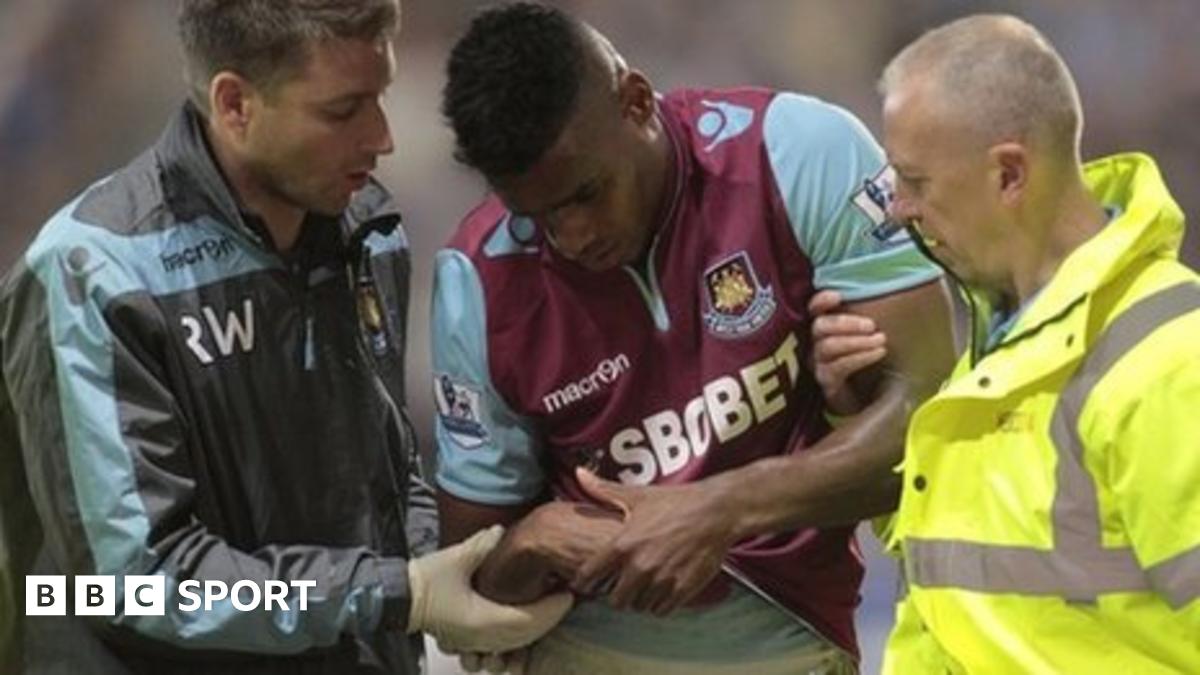 Sam Allardyce reveals Ricardo Vaz Te suffers dislocated shoulder - BBC ...