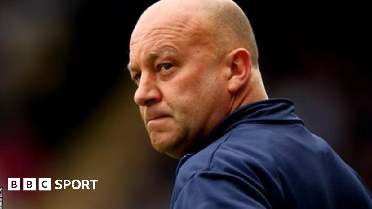 Neale Cooper: Hartlepool players have to lift form for themselves - BBC ...