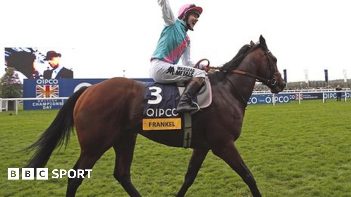 Frankel retires unbeaten after Champion Stakes win at Ascot - BBC Sport