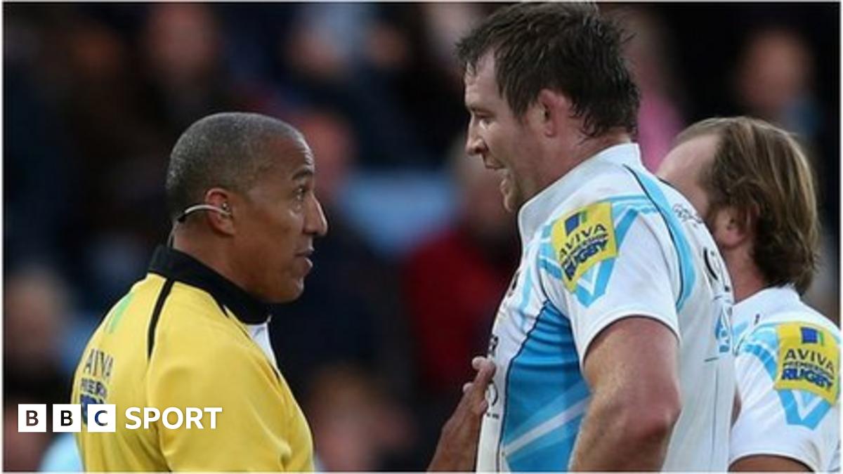 Referee respect down to rugby 'tradition' - BBC Sport