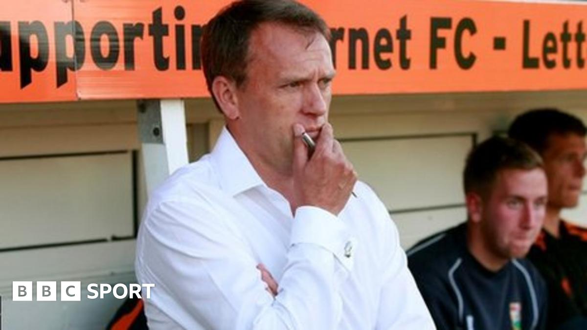 Barnet: Coach Mark Robson delighted by improved form - BBC Sport