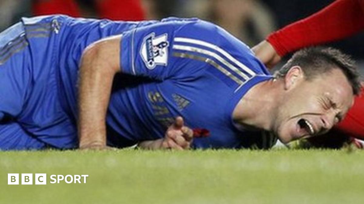 John Terry: Chelsea skipper out for 'approximately three weeks' - BBC Sport
