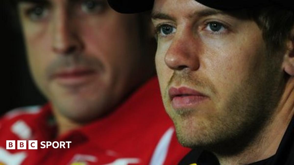 Sebastian Vettel & Fernando Alonso play final hands in Brazil - BBC Sport