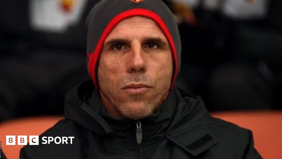 Gianfranco Zola says winter weather will not stop Watford - BBC Sport