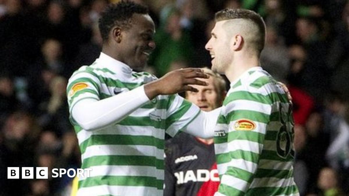 Celtic: Neil Lennon hopes Gary Hooper & Victor Wanyama re-sign - BBC Sport