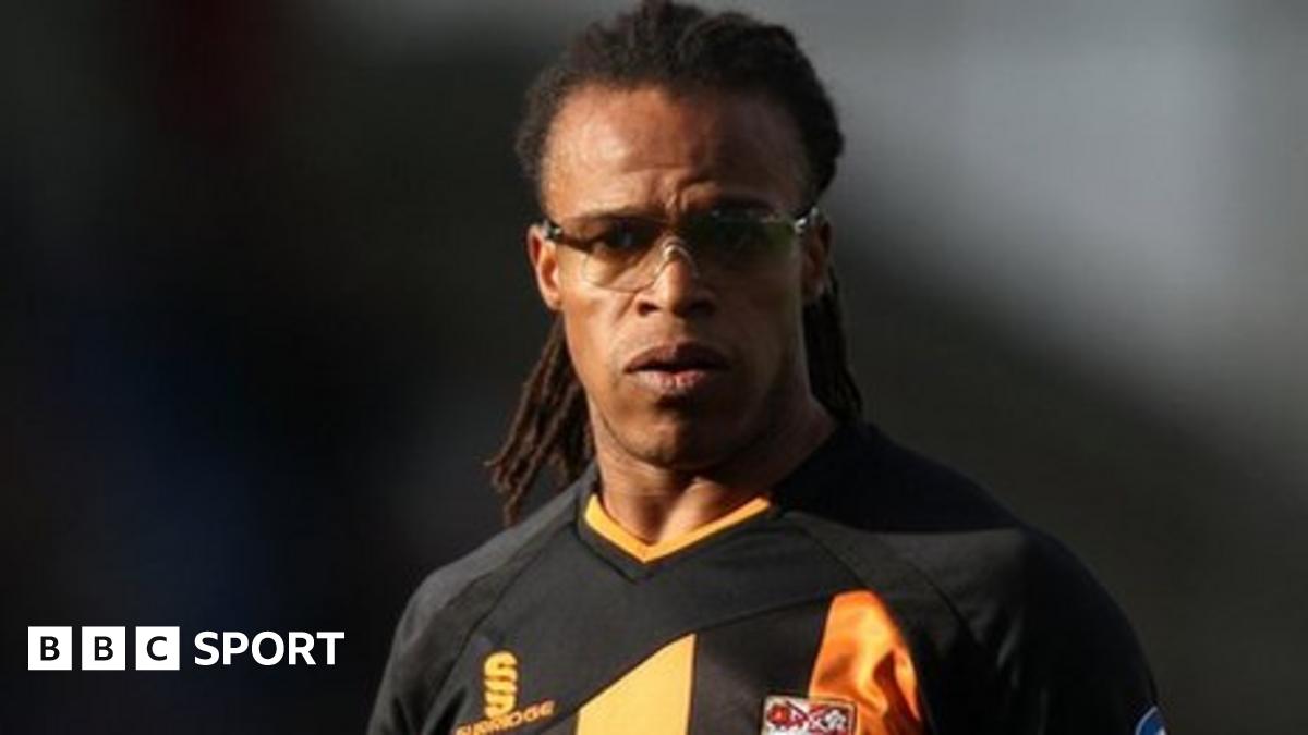 Edgar Davids in charge at Barnet after Mark Robson departs - BBC Sport