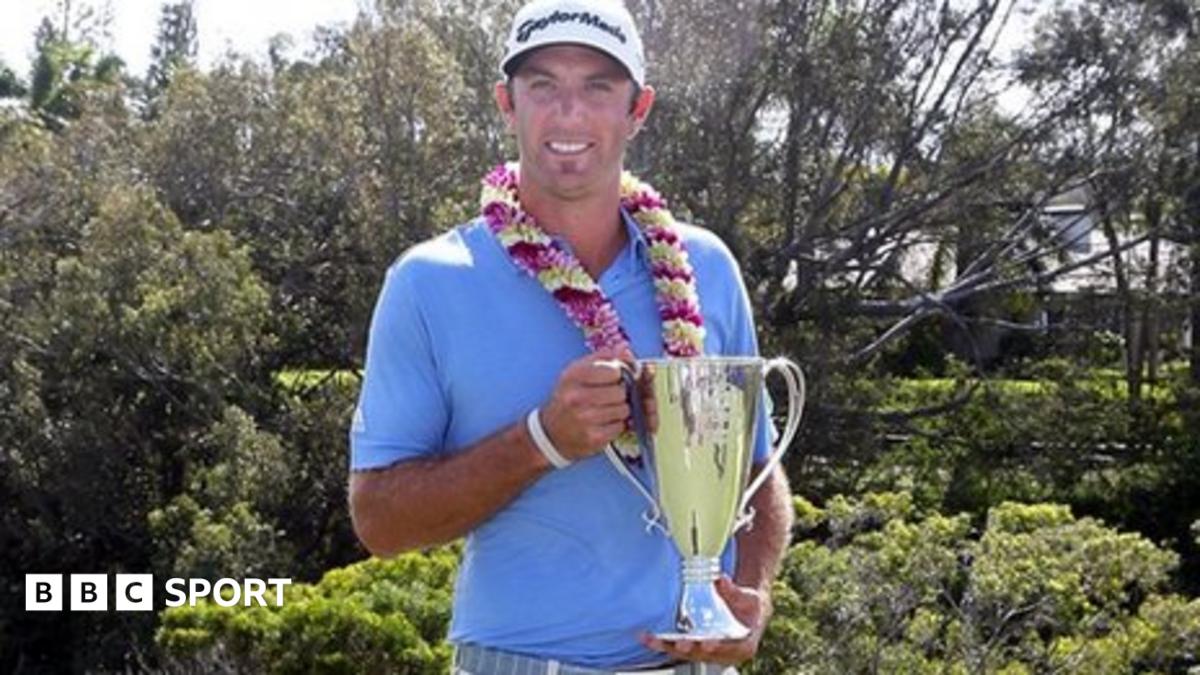 Dustin Johnson wins Tournament of Champions in Hawaii - BBC Sport