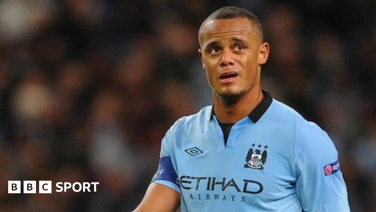 Vincent Kompany could face three more weeks out - Roberto Mancini - BBC ...
