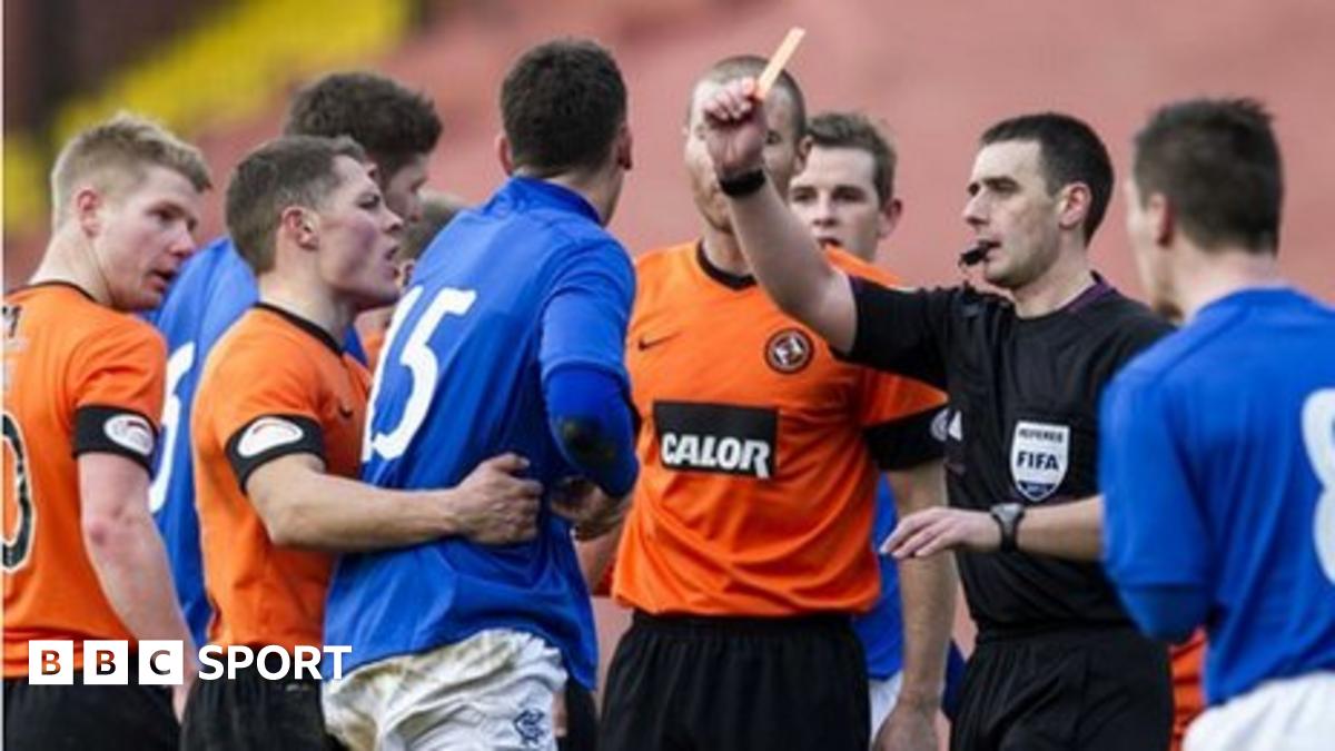 Rangers forward Kal Naismith is banned for two games - BBC Sport