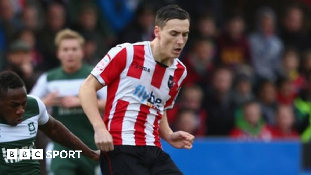 Exeter City's Alan Gow faces considerable injury lay-off - BBC Sport