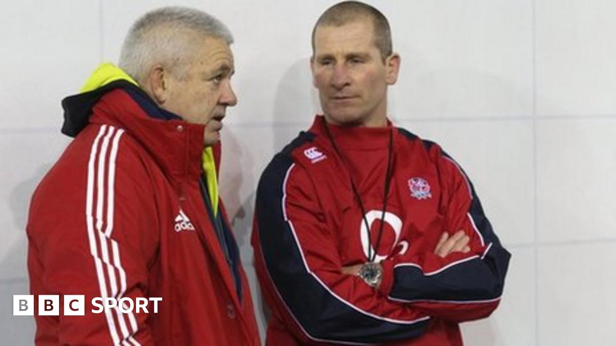 Stuart Lancaster reassured by Lions coach Warren Gatland - BBC Sport
