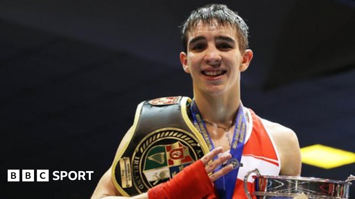 Olympic medallist Michael Conlan wins third straight Irish title - BBC ...