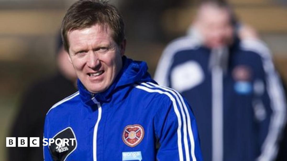 Hearts: Interim boss Gary Locke not looking beyond first game - BBC Sport