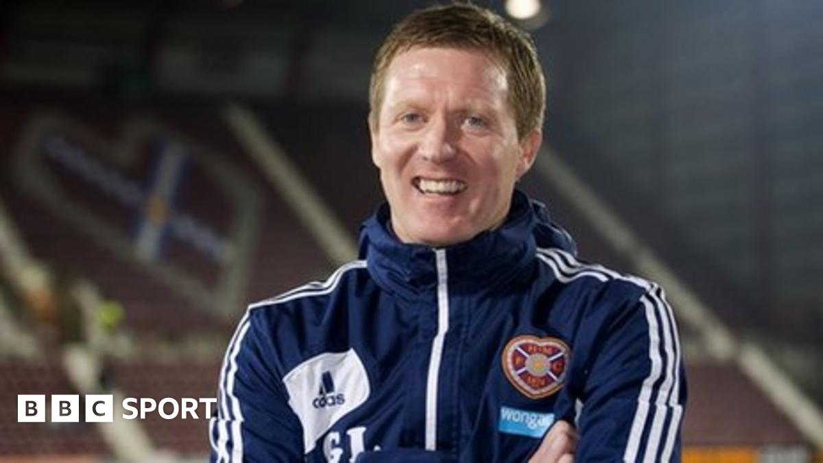 Hearts confirm interim boss Gary Locke as new manager - BBC Sport