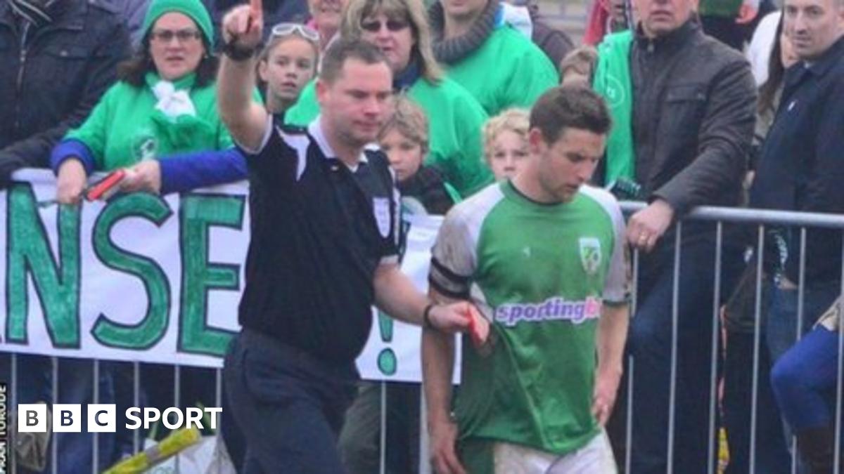 Guernsey captain Sam Cochrane available for FA Vase second leg - BBC Sport