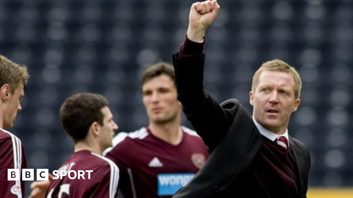 Gary Locke urges repeat performance from Hearts - BBC Sport