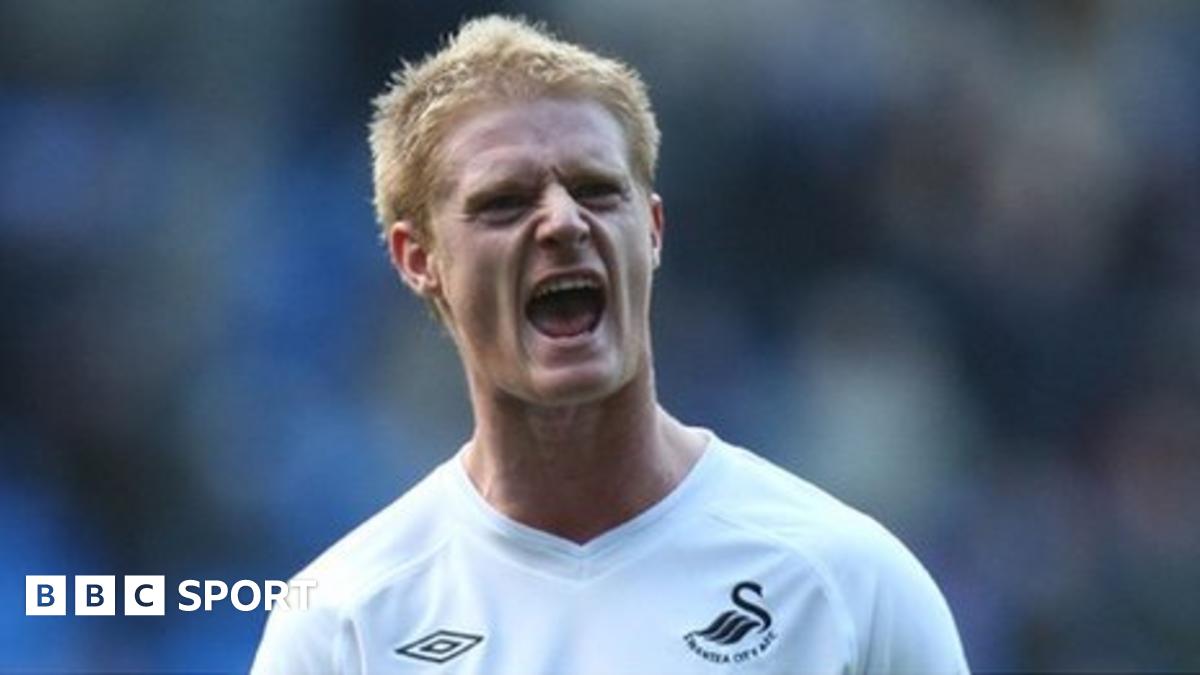 Swansea City give Manchester United testimonial to Alan Tate - BBC Sport