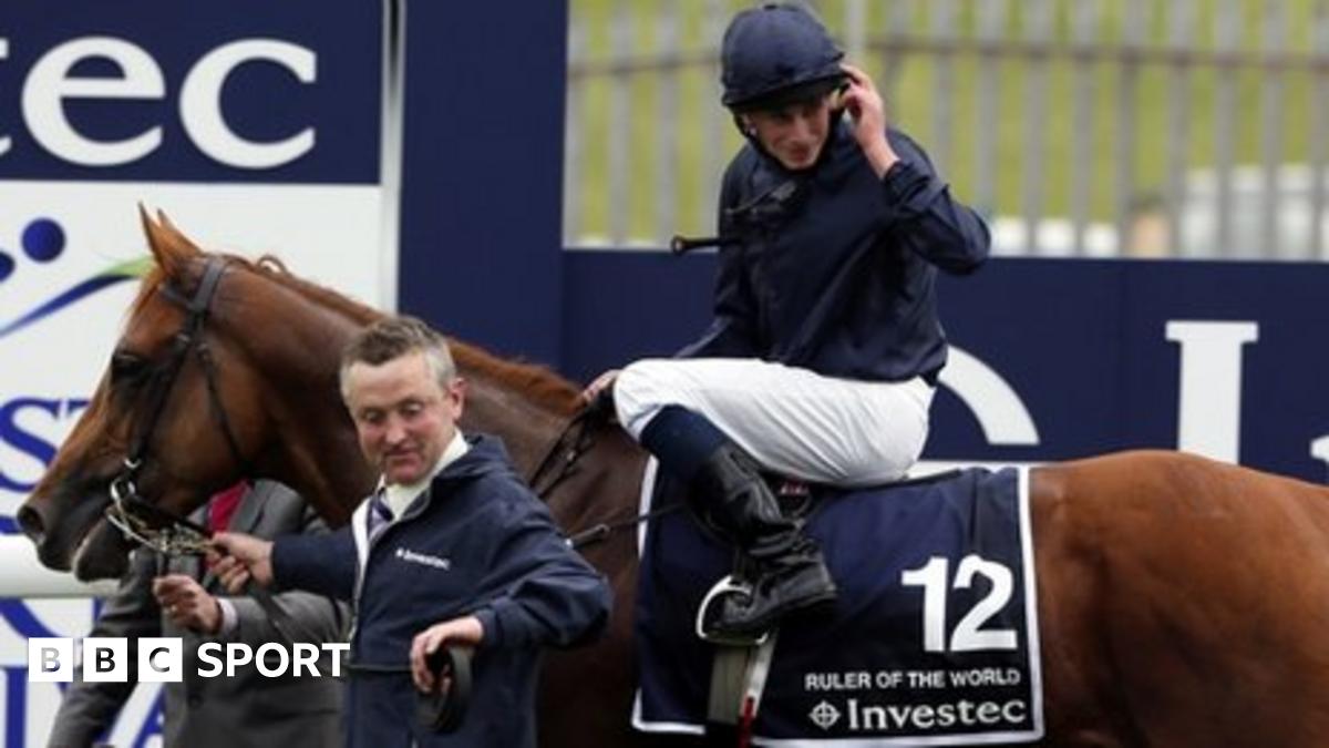 Epsom Derby: Ruler Of The World wins for Aidan O'Brien - BBC Sport