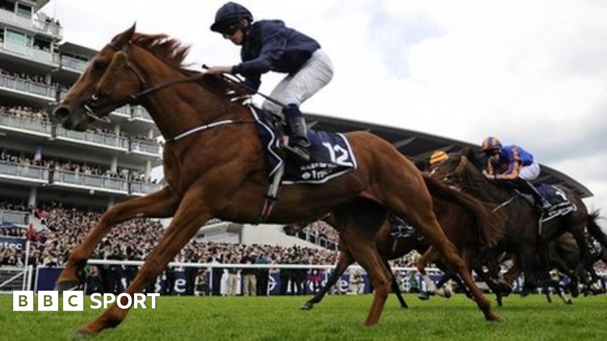 Epsom Derby: Ruler Of The World helps Coolmore trump Godolphin - BBC Sport