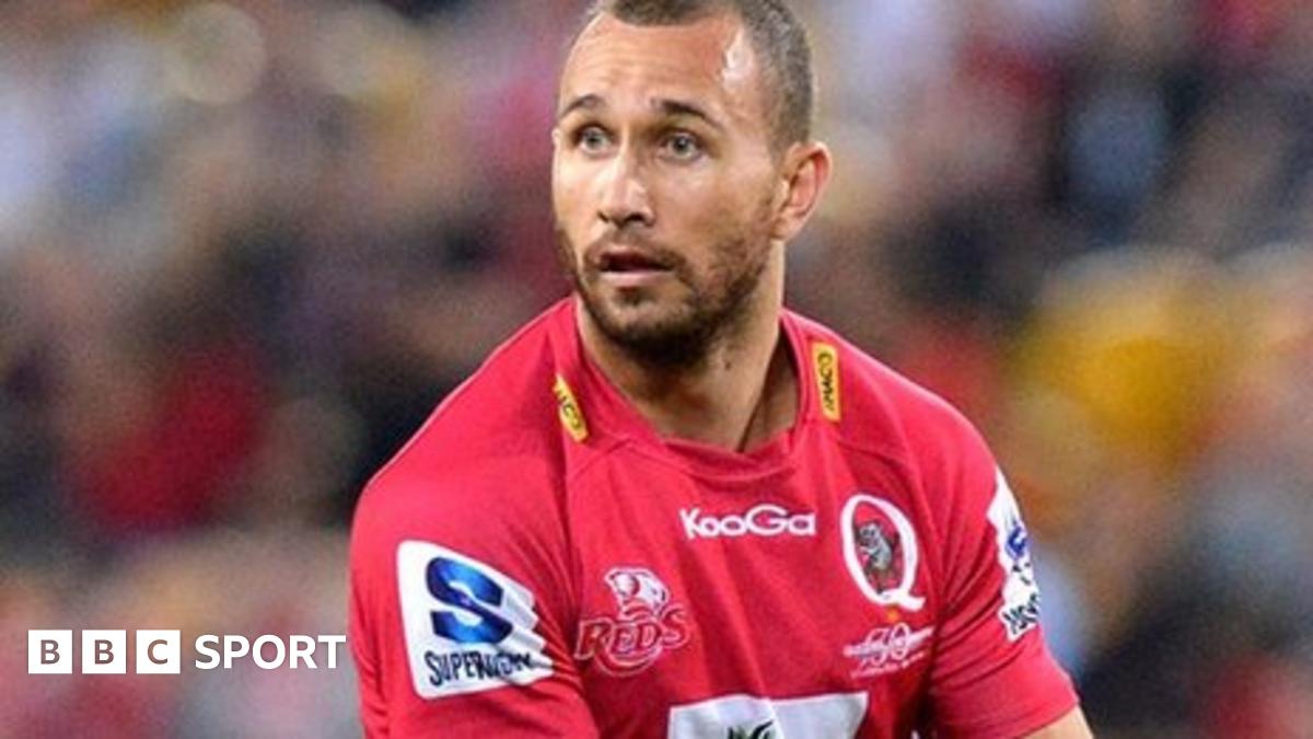 Lions 2013: Quade Cooper in Reds squad to face Lions - BBC Sport