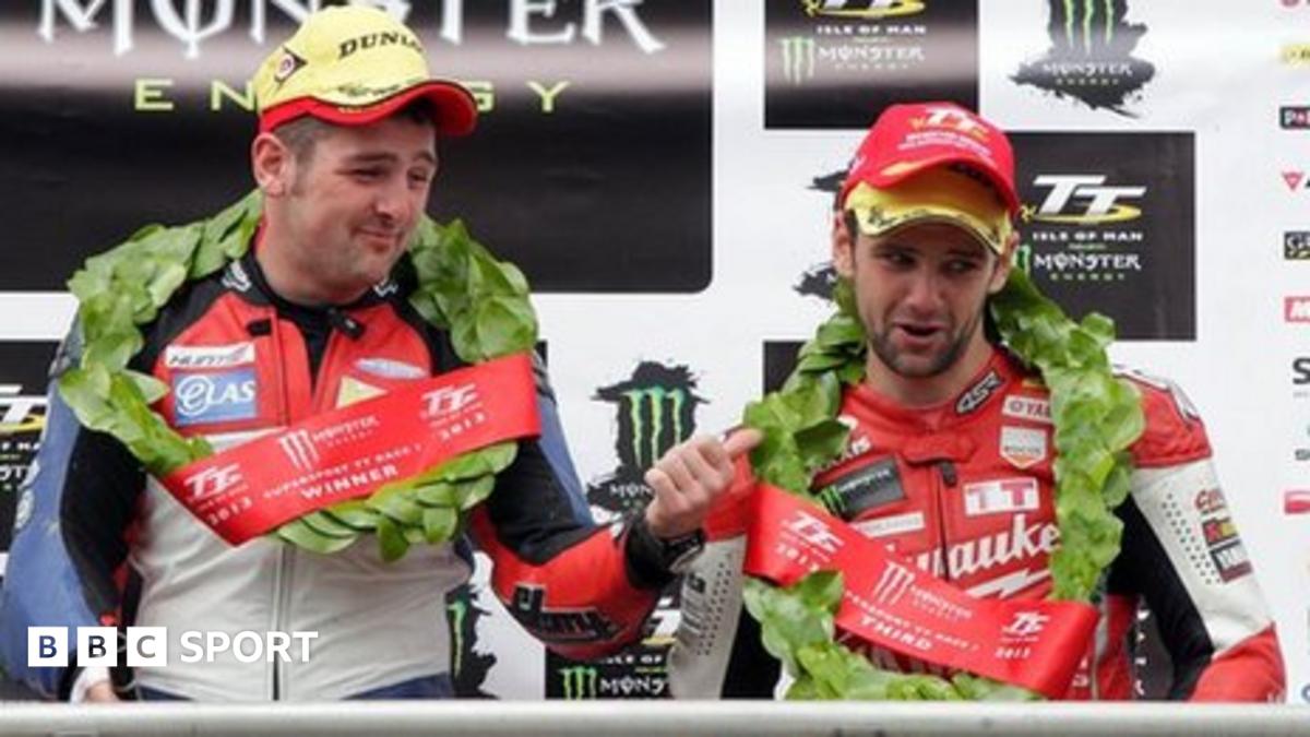 Michael and William Dunlop dominate Skerries 100 road races - BBC Sport