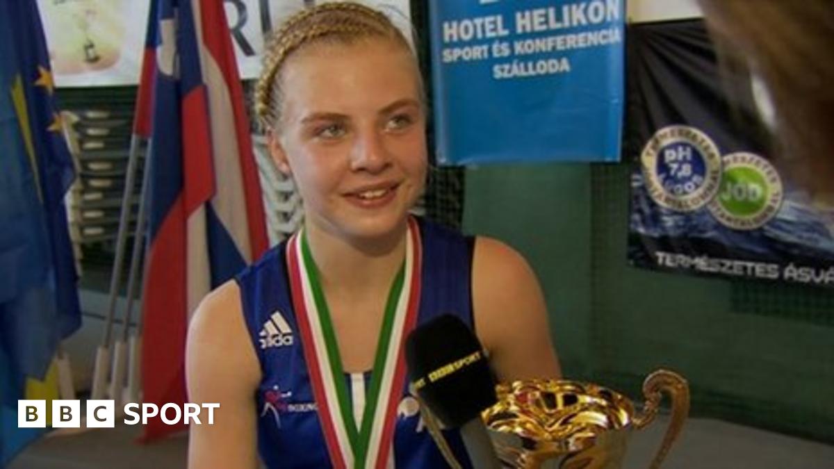 Ebonie Jones: GB Boxer joy with junior Euro gold - BBC Sport