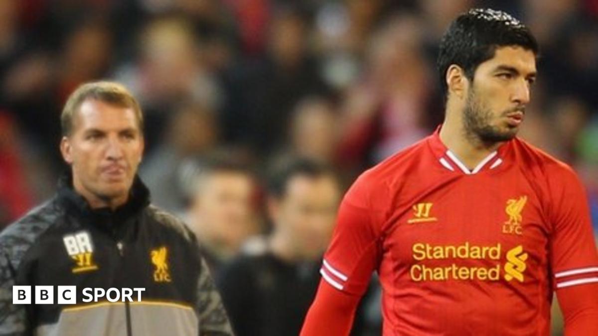 Luis Suarez: Brendan Rodgers tells Liverpool striker to train alone ...